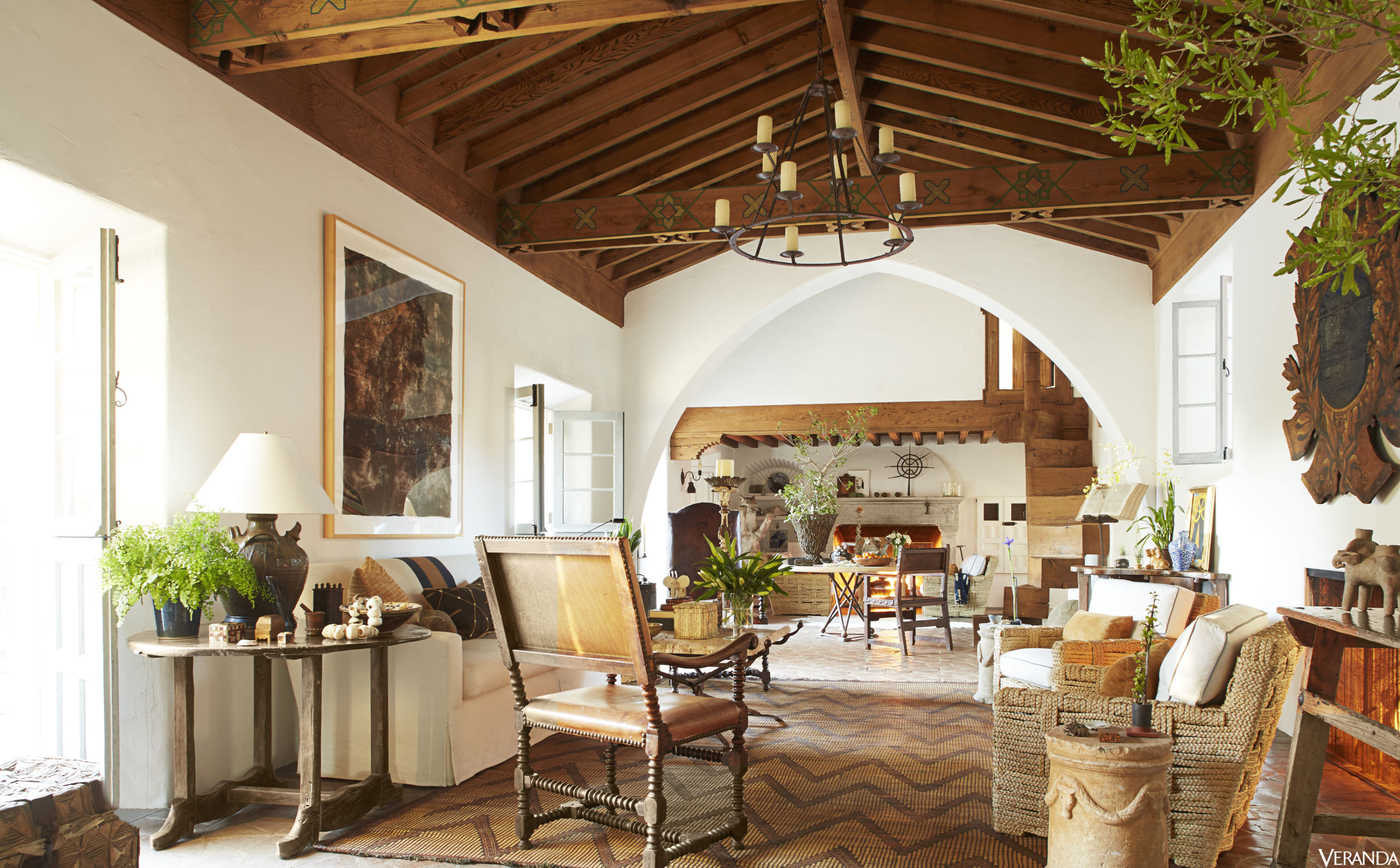 Montecito Home Interiors Montecito Butterfly Beach Mark D. Sikes